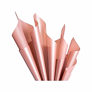 Rikyo 20 Counts Vintage Silver Red Fresh Flowers Wrapping Paper,Florist Bouquet Paper,Waterproof Holding Flowers Christmas Gift Wrapper Florist Bouquet Material 22.75"