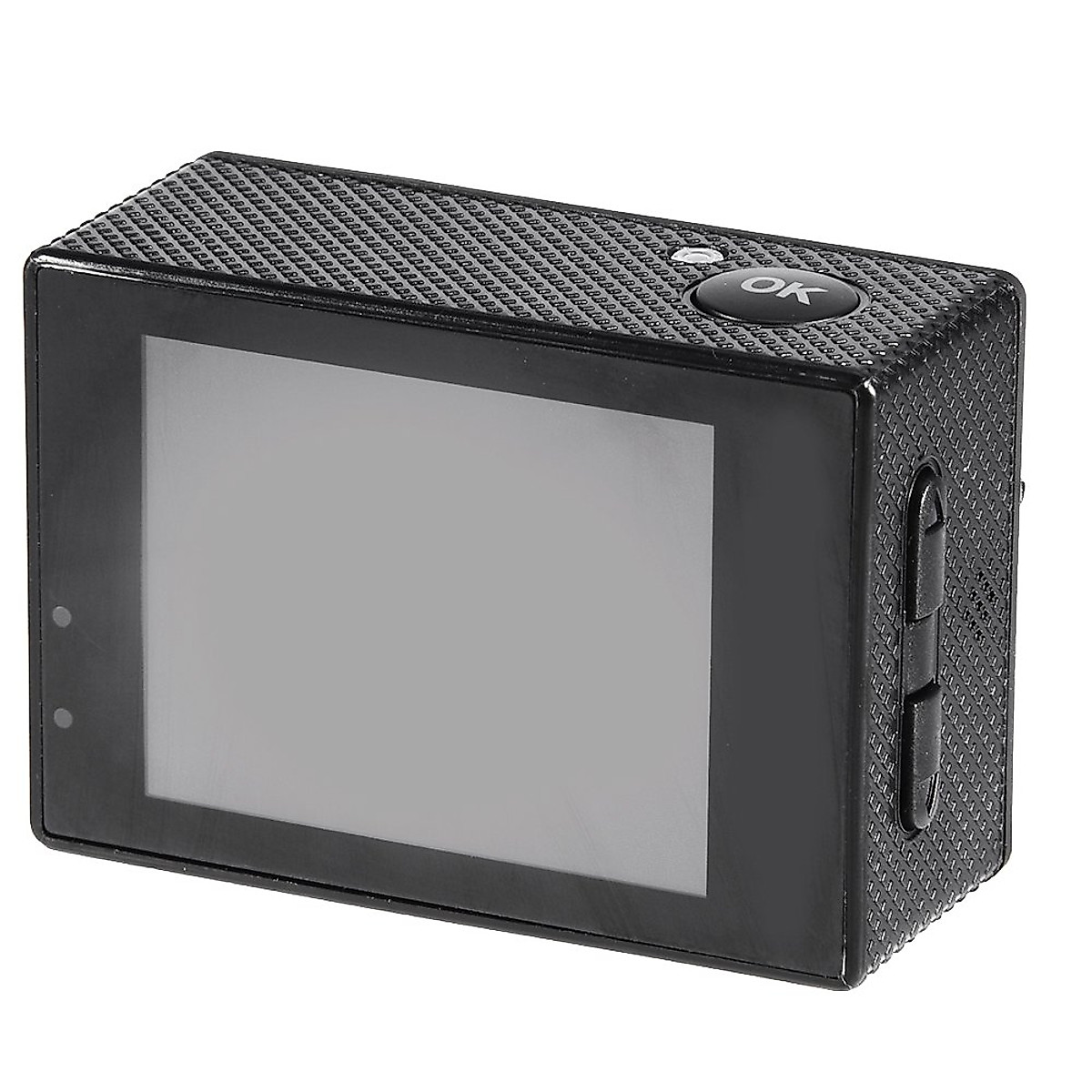 Action Camera 12MP Waterproof 30m Outdoor Sports Video Camera 1080P Full LCD Mini Camcorder with 900mAh Rechargeable Batteries and Mounting Accessories Kits(Black,)