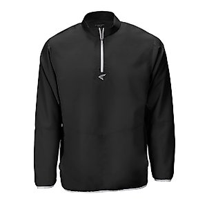 Easton | ALPHA Long Sleeve Cage Jacket | Adult Medium | Black