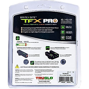 TruGlo Pro TFK Fiber Pistol Sight, H&K Tactical