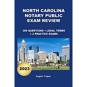 North Carolina Notary Public Exam Review