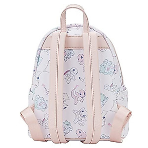 Loungefly Pastel Pink Pokemon Starters Pikachu Squirtle Fashion Backpack Purse