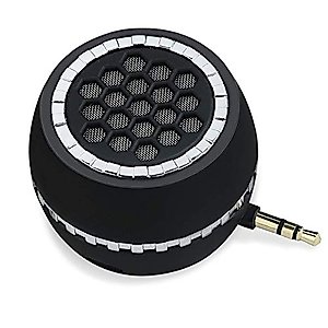 vomauxin Mini Portable Speaker, 3W Mobile Phone Speaker Line-in Speaker with Clear Bass 3.5mm AUX Audio Interface, Plug and Play for iPhone, iPad, iPod, Tablet, Smartphone