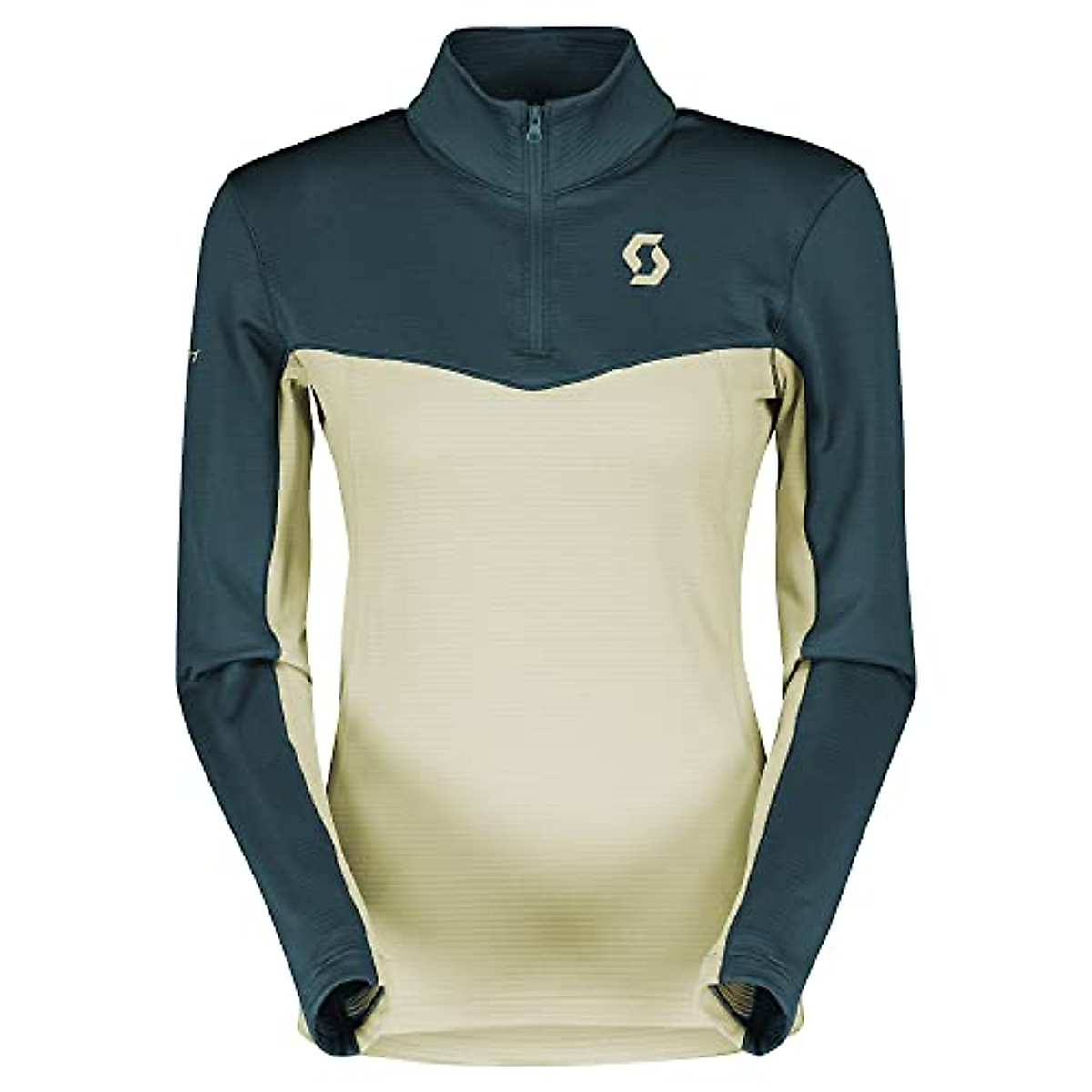 SCOTT Women's Defined Light Pullover (Aruba Green/Pale Yellow, XSmall) 2022/23