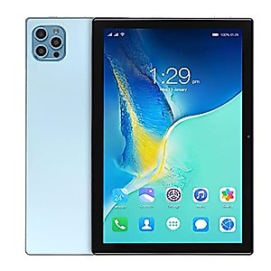 HEEPDD 2 in 1 Phone Tablet, Octa Core CPU Dual SIM Dual Standby 10.1 Inch Tablet 7000mAh (US Plug)