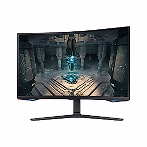 SAMSUNG 32" Odyssey G65B QHD 240Hz 1ms (GTG) HDR 600 Gaming Hub 1000R Curved Gaming Monitor,Black