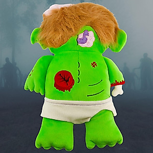Toy Vault Baby Zombie Plush, My First Zombie Stuffed Doll for Zombie Apocalypse Fans Young and Old!