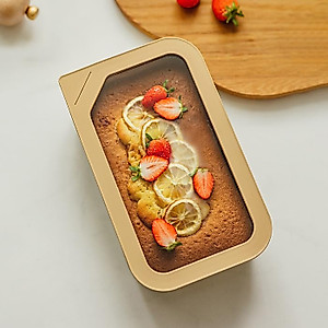 Neoflam 4 Set FIKA One Kitchen Pantry Porcelain Ceramic Food Container with Glass Lid, Microwave, Oven, Dishwasher Safe Refrigerator, Fridge Storage for Leftover, Healthy Meal Prep Organization (Set)