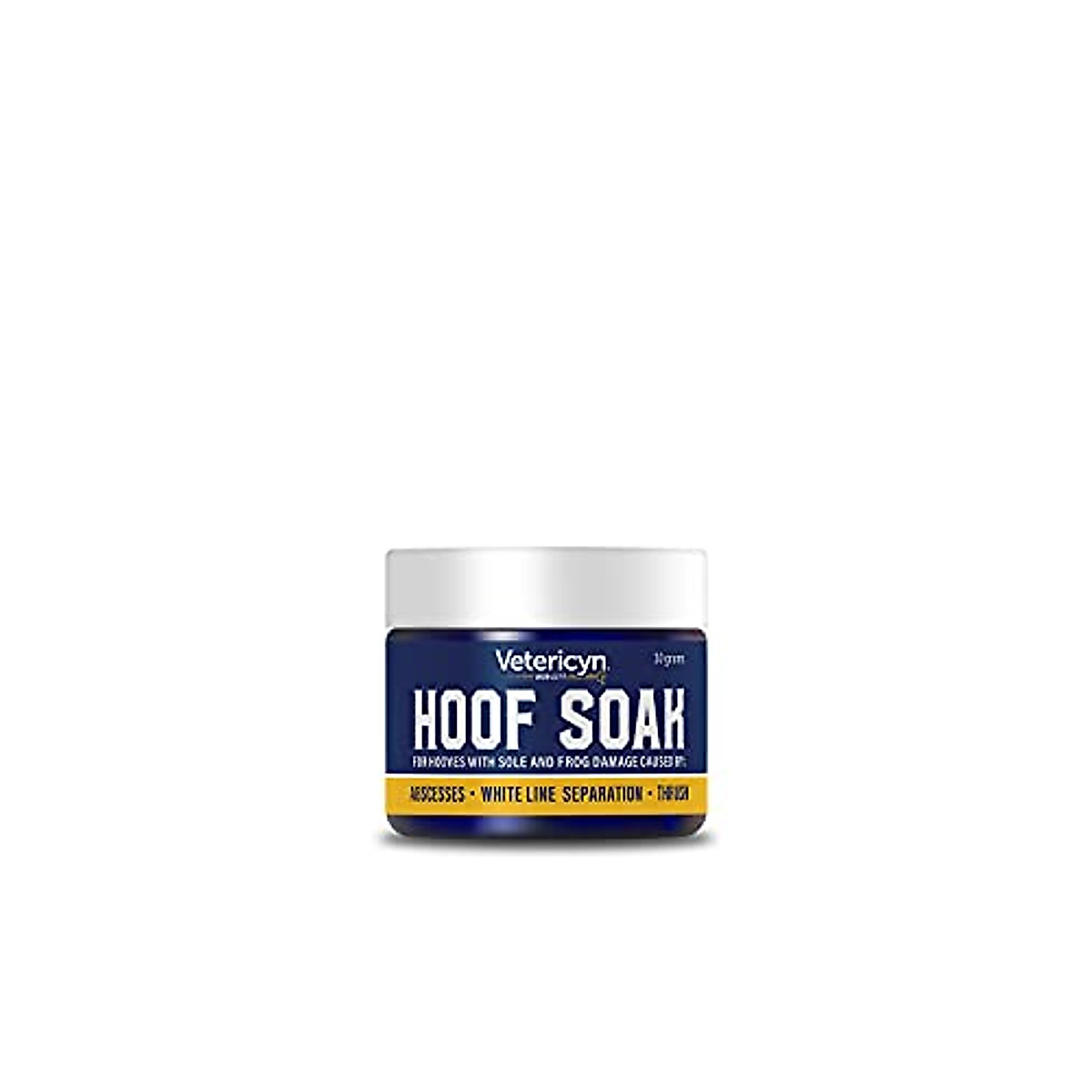 Vetericyn Hoof Soak. for Hooves with Sole and Frog Damage Caused by Abscesses, Whitel Line Separation, and Thrush. 30 Grams