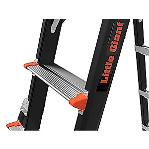 Little Giant Ladders, Select Step, 5-8 foot, Stepladder, Fiberglass, Type 1AA, 375 lbs weight rating, (15130-001)