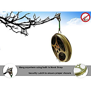 Portable Mosquito Coil Holder - Mosquito Coil & Incense Burner for Outdoor use, Pool Side, Patio, Deck, Camping, Hiking, etc. (Includes Set of 2 Holders)