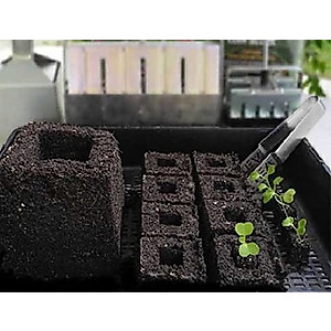 Ladbrooke Genuine Cubic Inserts, Set of 4. Snap in - for Use in The Mini 4, and Long-Handle Multi 6 and Multi 12 Soil Blockers, Made in England