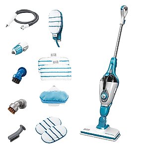 BLACK+DECKER HSMC1361SGP 7-in-1 STEAM MOP with SteamGlove Handheld Steamer