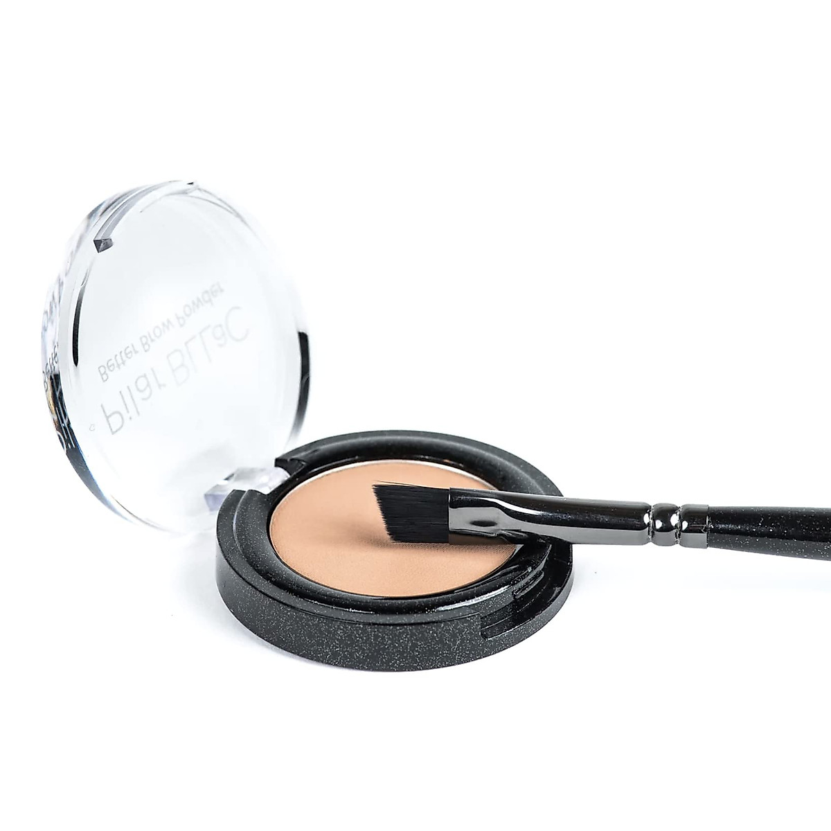 Pilar BLLaC - Better Brow Powder Brush, Firm brush Developed to Create an Even and Natural Look