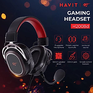 havit H2008D Gaming Headset with minijack Casque Avec fil Arceau Jouer