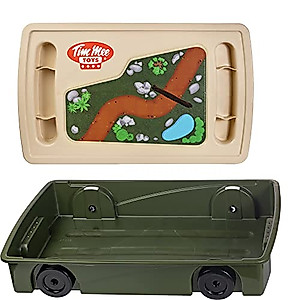 Tim Mee Toy Giant Underbed Storage Container w/Wheels & Play Surface US Made