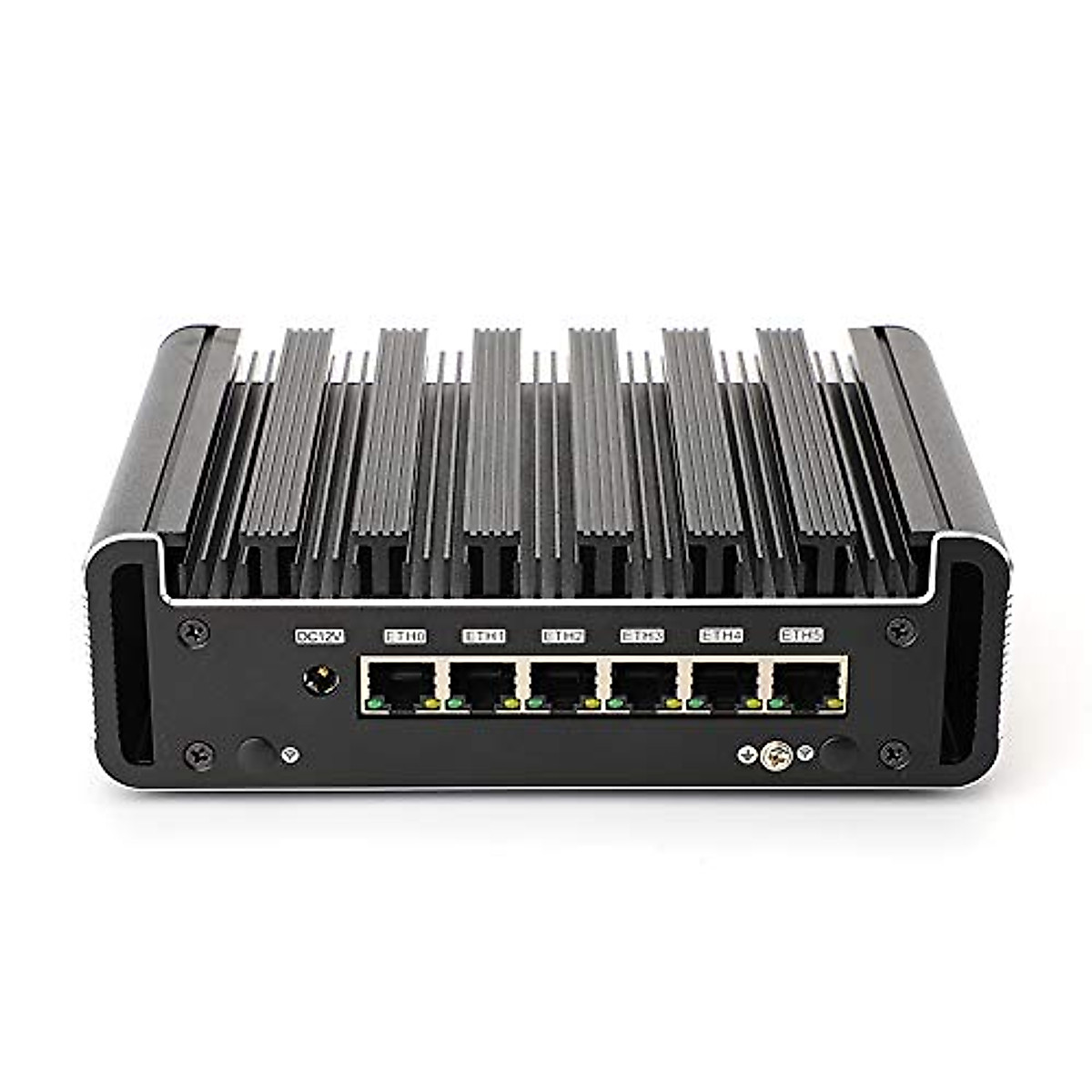 HSIPC 11th Gen i7 1165G7 Firewall Micro Appliance, Mini PC, Nano PC, Router PC(16G 128G) with 6 RJ45, AES-NI, 2.5GBE,HDMI USB3.0 Console,Compatible with Pfsense OPNsense