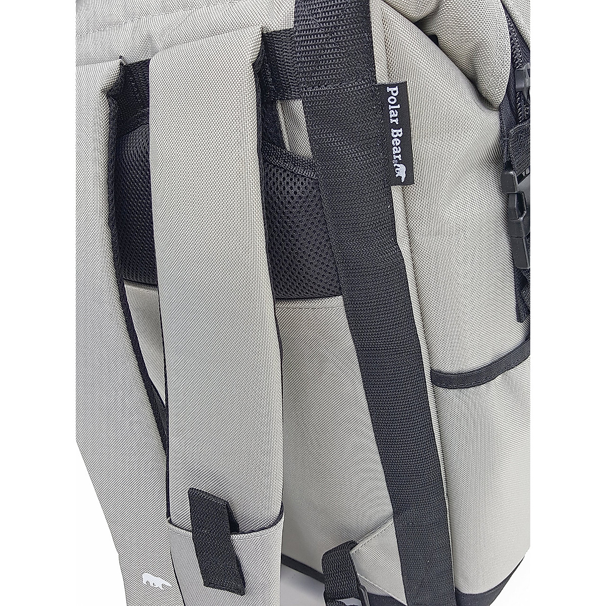 Polar Bear Coolers Back Pack Cooler, Silver, 18 Pack (PB 290)