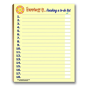 Stonehouse Collection Funny To Do Lists Note Pad Assorted Pack | 4 Funny ToDo List Pads | USA Made