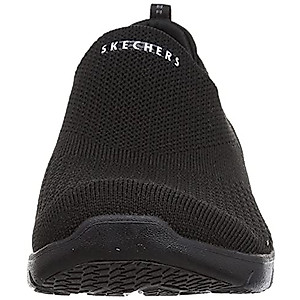 Skechers Women's ARCH FIT REFINE-DON'T GO Sneaker, Black/black, 8