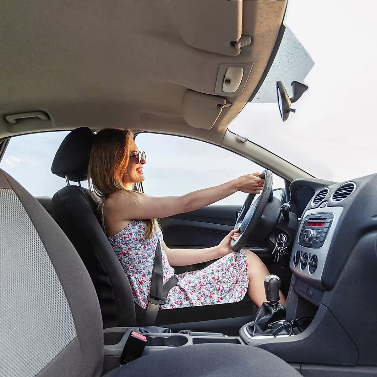 anzhixiu Car Seat Cushion, Car Cushion Seat Cushion for Car Seat Driver, Sciatica Pain Relief Pillow Tailbone Pain Relief Cushion for More Relaxation