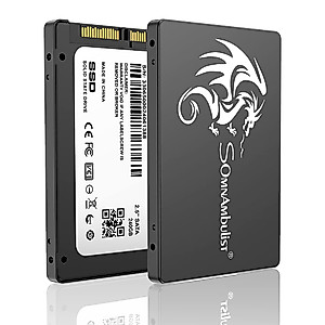 Somnambulist Sata3 SSD Hard Drive 2.5-inch Built-in Solid State Drive is Suitable for Notebook Desktop 60gb 480gb ssd Hard Drive (Black Dragon-60GB)
