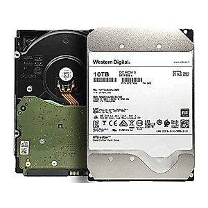 WD 10TB Ultrastar DC HC510 7200 RPM SATA 6.0Gb/s 3.5in Internal Hard Drive Model 0F27452 (Renewed)