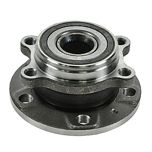 Front Wheel Hub & Bearing Pair Set of 2 Kit Compatible with Audi A3 TT VW Passat Jetta Golf