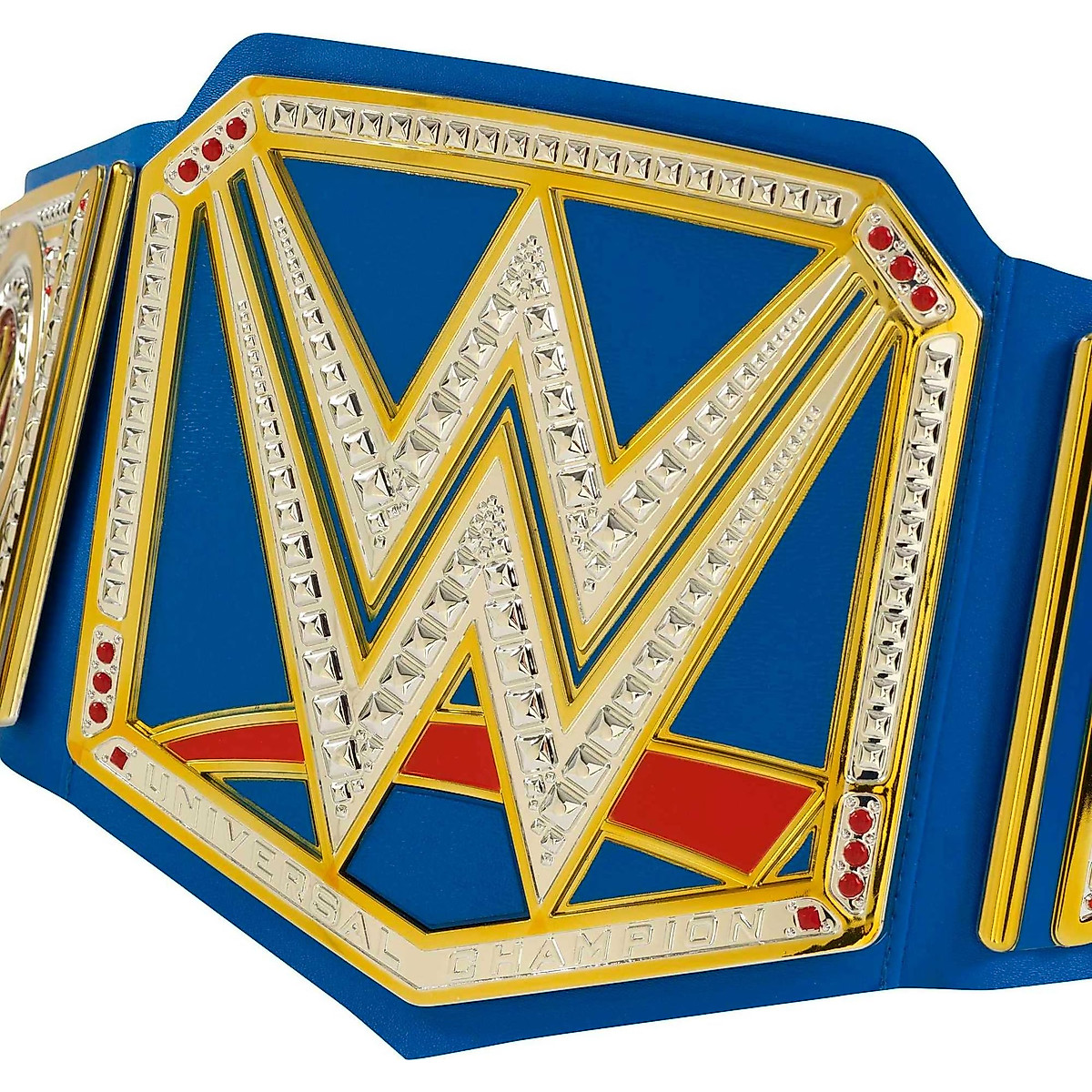 Mattel WWE Championship Title, Live Action Universal Championship Role-Play & Costume Accessory, Kid-Sized Wearable Belt with Adjustment