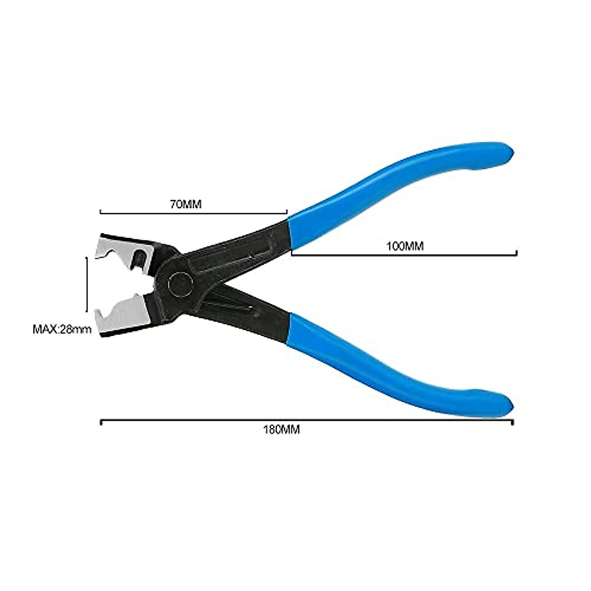 Renekton Hose Clamp Pliers, Clic-R Type For Automobile Collar Pliers CV Boot Clamp Repair Tools