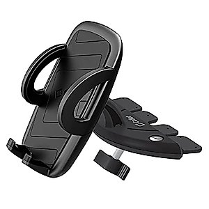 Cellet CD Slot Car Phone Mount Holder Compatible for Apple iPhone 14 Pro Max Plus 13 12 11 Xs Xr X Mini SE Samsung Z Fold, Z Flip, Note 20 10 Galaxy S22 S21, Google Pixel, Motorola Moto