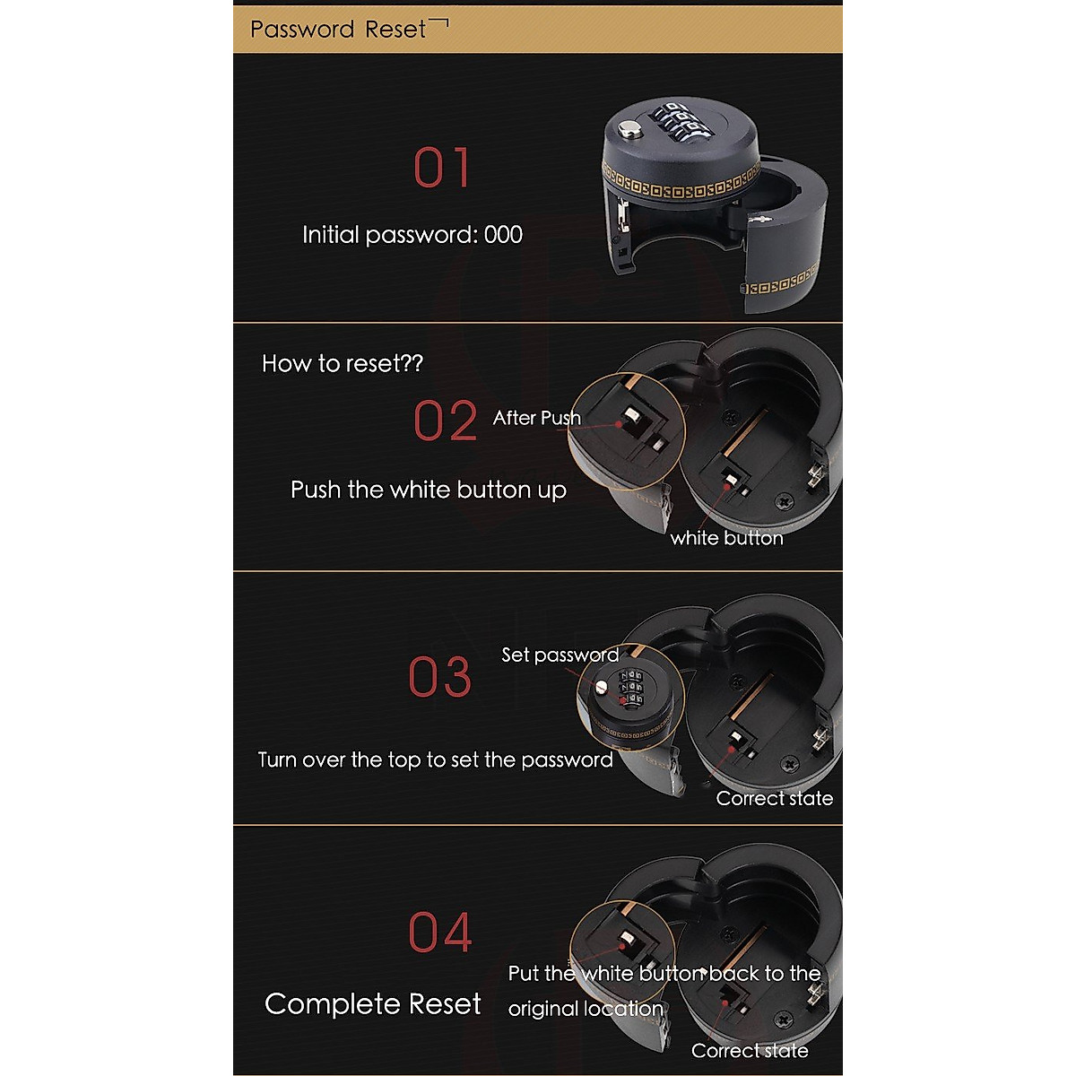 GOSONO Plastic Bottle Password Wine Lock Combination Stopper Vacuum Plug Device Preservation For Furniture Lock Hardware champagne keep fresh bottle Plug