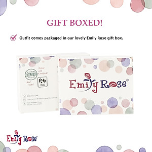 Emily Rose 18 Inch Doll Karate Clothes & Accessories Taekwondo Martial Arts Gift Set - includes all 9 Color Accessory Belts | Gift Boxed! | Compatible with 18" American Girl Dolls