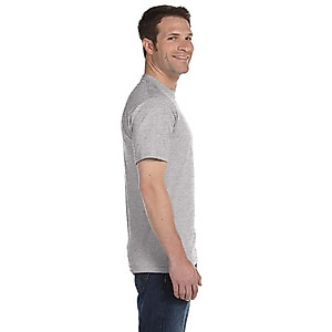 Hanes Men's Beefy-T Tall T-Shirt_Light Steel_Xtra Tall