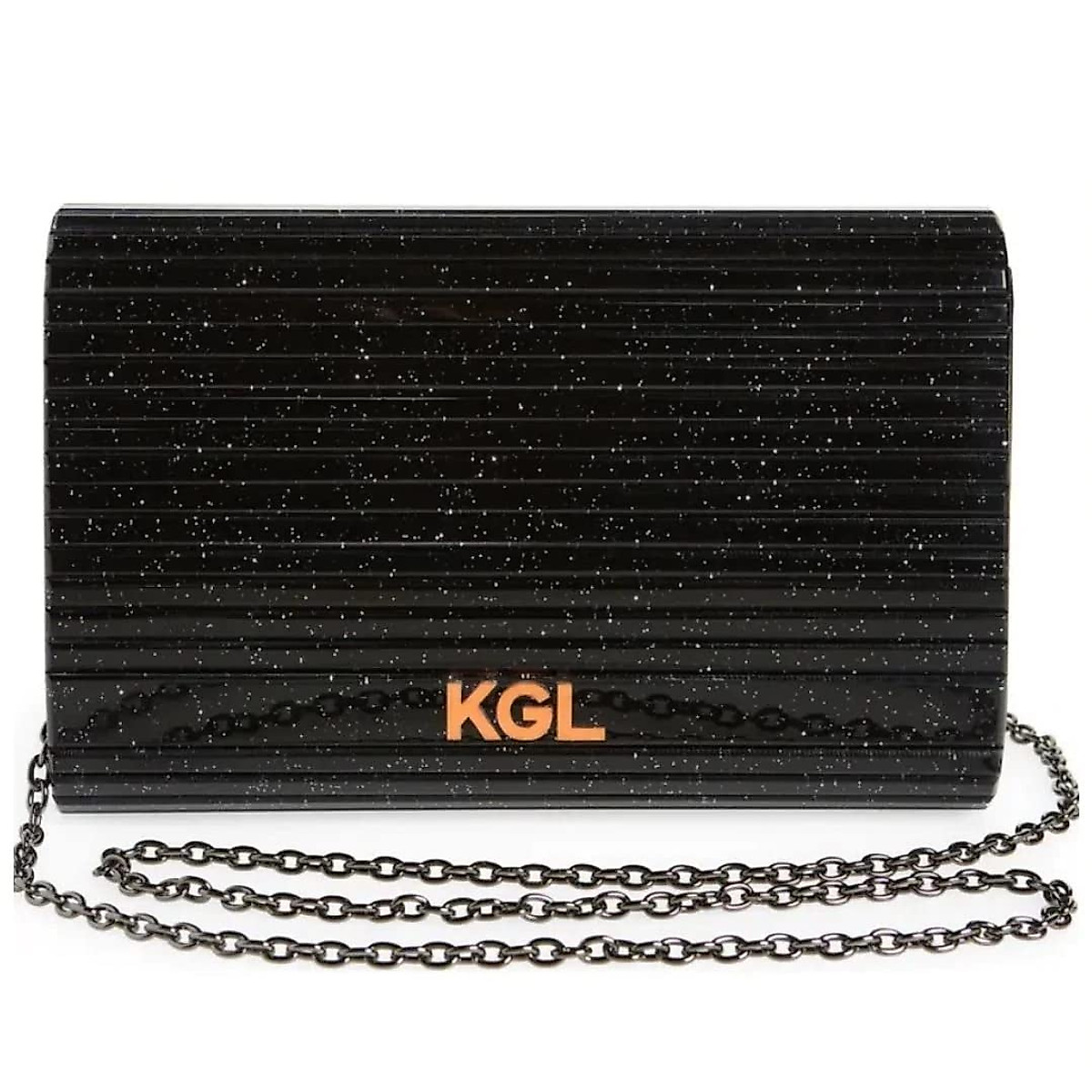Kurt Geiger London Party Envelope Crystals Black One Size