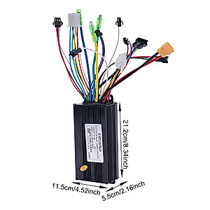 ETKEGHIP Electric Bicycle Motor Kit, 36V 500W Bike Motor Kit Front/Rear Wheel E-Bike Conversion Kit Dual Mode Controlle for 24 inch Bike, 30-35Km/h (Front Wheel)