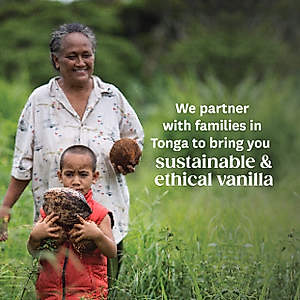 Heilala Pure Vanilla Sugar, 11.6 oz – Raw Sugar Infused with Pure Vanilla Extract & Ground Vanilla Beans, Sustainably Sourced Vanilla for Baking & Desserts