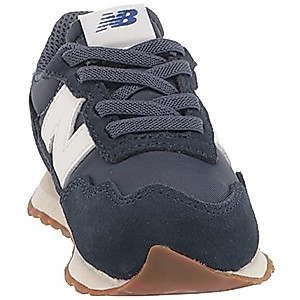 New Balance Kids 237 Bungee Sneaker, NATURAL INDIGO/MOONBEAM, 9 M Toddler (1-4 Years)