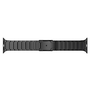 LDFAS Compatible for Apple Watch Ultra 2 Band 49mm, Series 10 46mm Titanium Metal Strap for iWatch Band Compatible for Apple Watch 9/8/7 45/44mm Band, Black