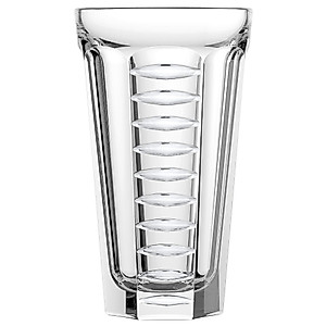 La Rochere Set of 4, Saga King 12 oz Drinking, Double Old Fashion, Iced Tea Glass, 4 Count (Pack of 1), Clear