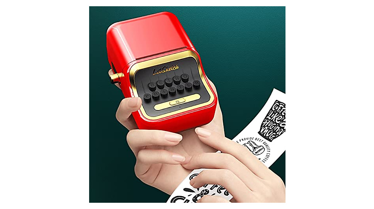 LetSketch Portable Thermal Label Printer - Inkless & Bluetooth