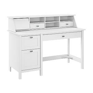 Bush Furniture Computer Desk, Pure White