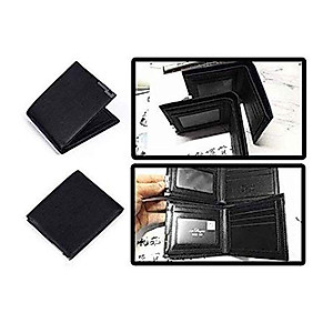 yushert Anime Pu Leather Wallet Money Clip Bifold Card Holder (#4)