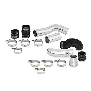 Mishimoto MMICP-F2D-11KBK Intercooler Pipe Kit Compatible With Ford 6.7 Powerstroke 2011-2018 Black