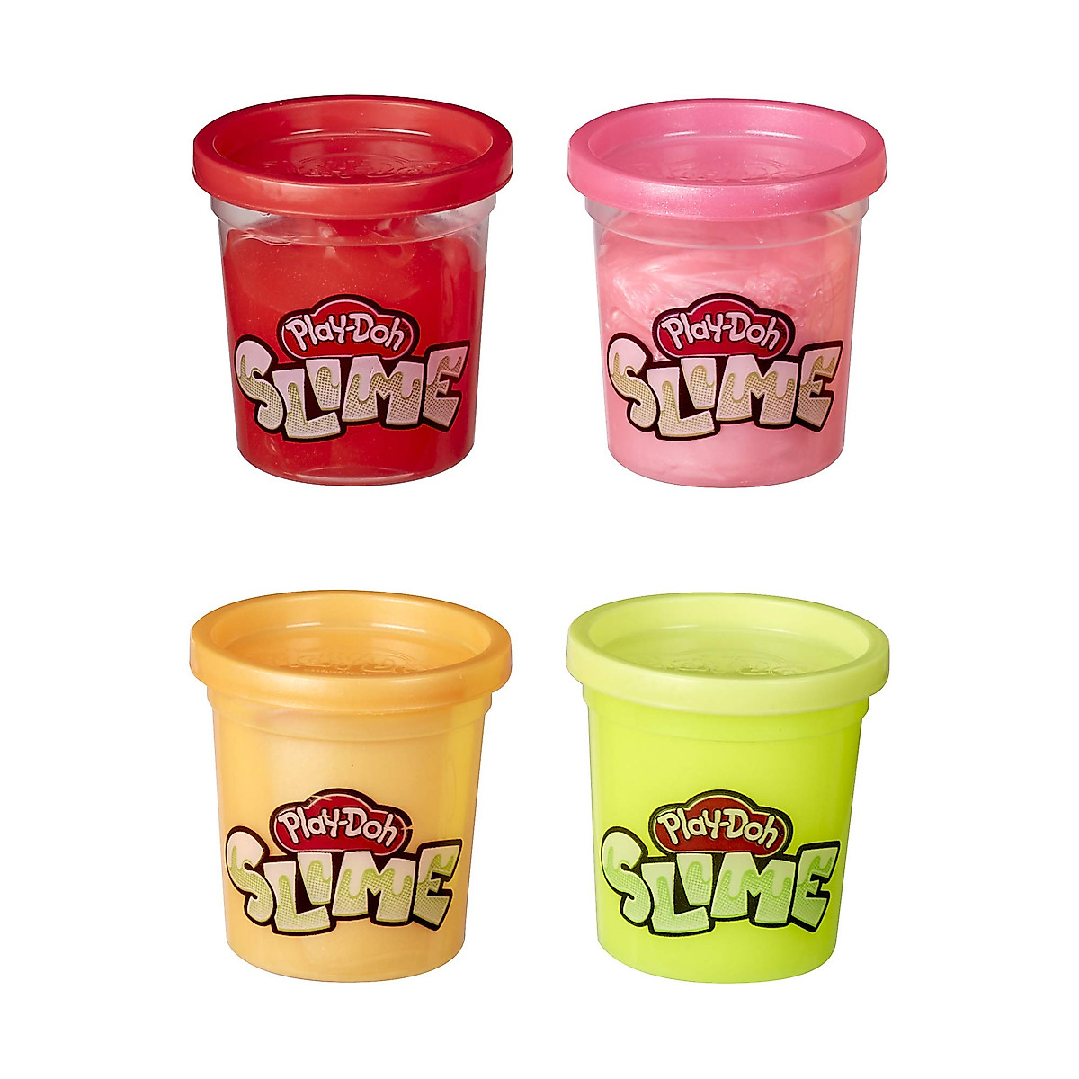 Play-Doh Foam and Play-Doh Slime: Super Cloud, HydroGlitz, Super Stretch, and Krackle 13 Multipack Bundle of Summer Colors for Kids 3 Years and Up, Non-Toxic (Amazon Exclusive)