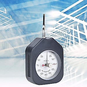 Double Needle Dial Tension Gauge Meter Tension Meter Dial Tension Gauge Gram Force Gauge Tensiometer Measuring Tool Plastic(SZG-150-2)