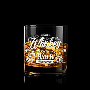 Funny Retirement Gifts for Men Dad Women Mom. 2024 Retirement Whiskey Glass Gift. Retired Glasses for Friend Coworkers Office & Family. Unique Novelty Ideas for Her Nurses Navy Air Force Military Gag