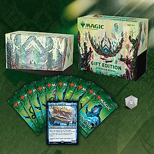 Magic: The Gathering Zendikar Rising Gift Bundle | 10 Draft Booster Packs | 1 Collector Booster | Accessories