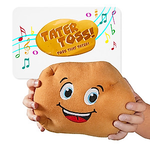 Tater Toss! Toss That Tater - Electronic Plush Musical Potato Passing Game for Kids - Great for Birthday Parties & Families