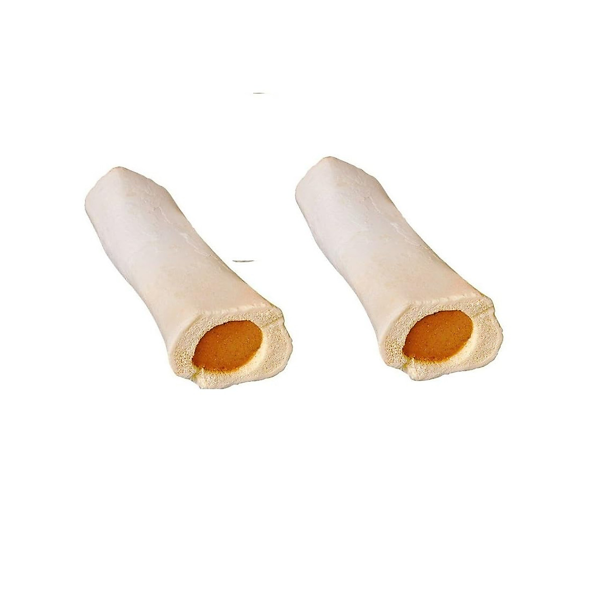 MPP Stuffed Cheese 6 Inch Shin Dog Bones Refillable Dental Chew Delicious and Nutritious (1 Bone)